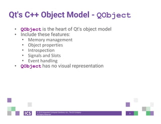 QVariant, QObject — Qt's not just for GUI development | PDF | Programming Languages | Computing