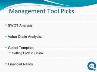 Class Case study presentation QVC | PPT