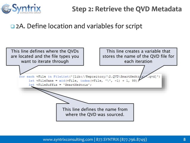 QVD Metadata Profile App in Qlik Sense | PPTX