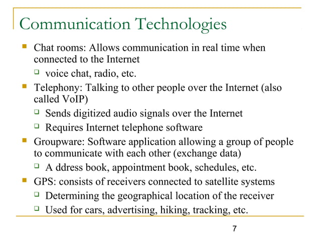 Copy of mcse 514 communication_system | PPT