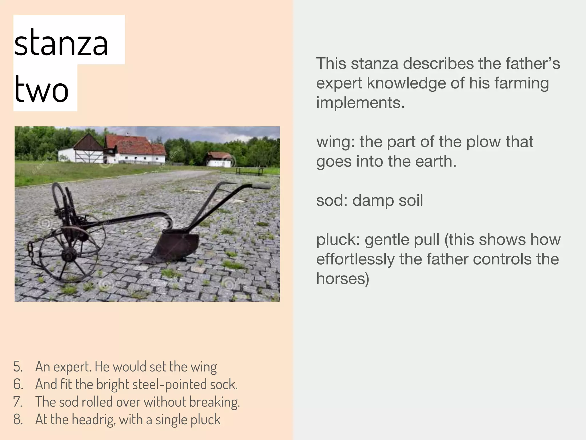 Follower by Seamus Heaney | PPTX