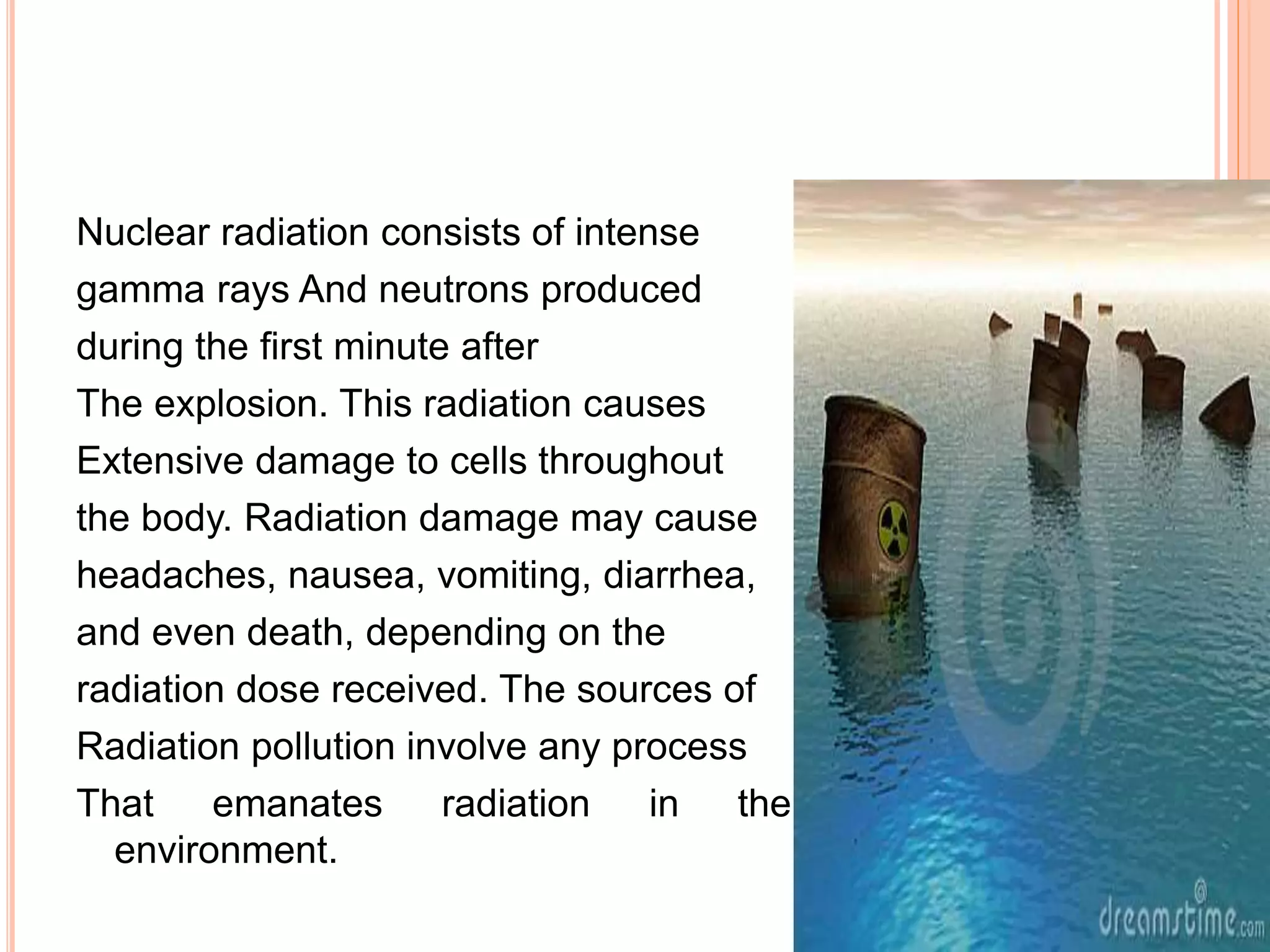 Nuclear pollution | PPTX | Indoor Environmental Quality | Home & Garden