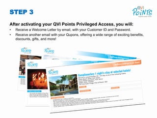 Qvi points 6 step user guide | PPT