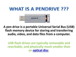 PEN DRIVES | PPTX