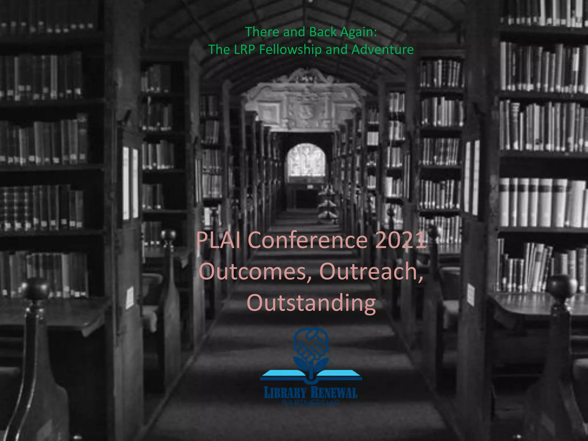 LRP Presentation - PLAI Conference 2021 | PPT