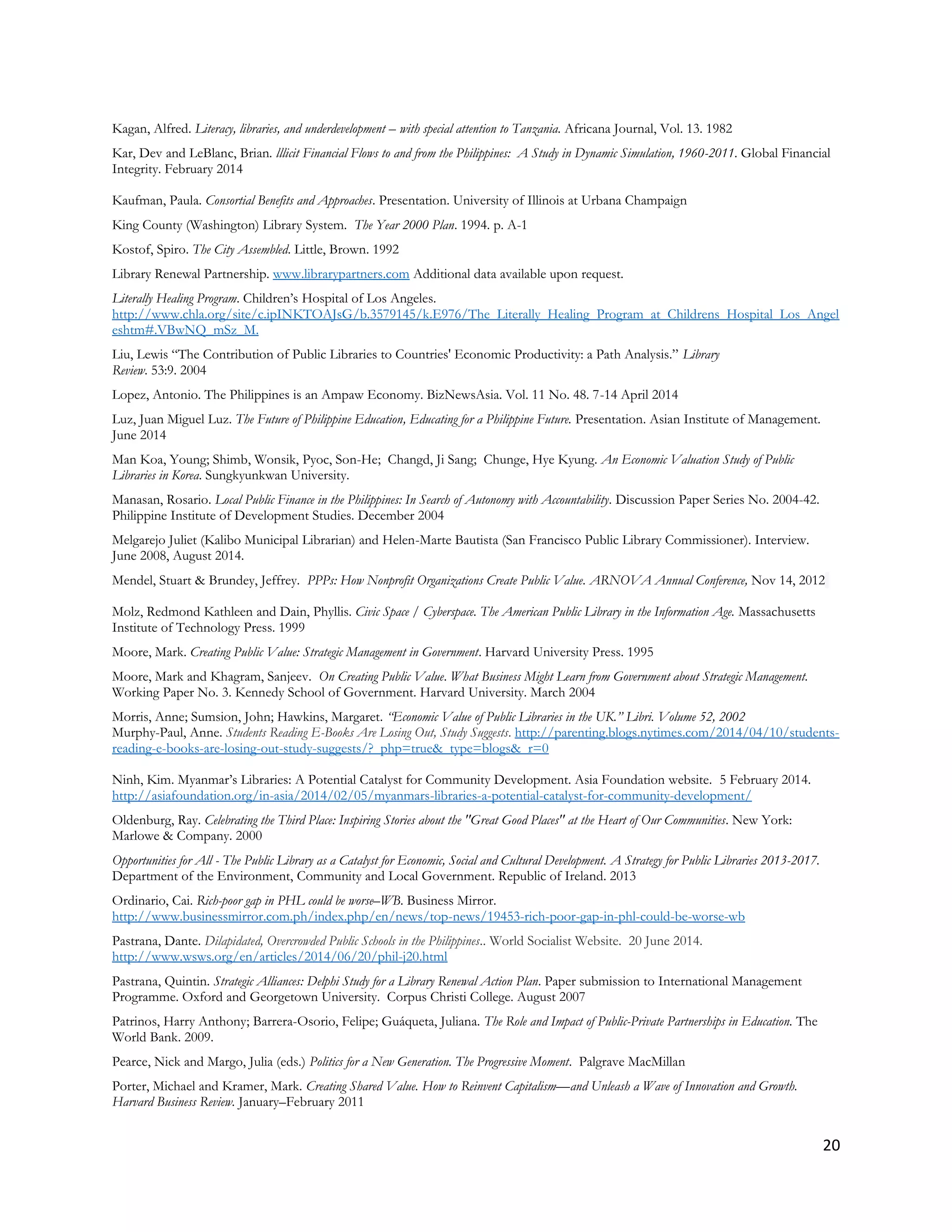 Libraries as Third Spaces and Sustainable Development Tools: Oxford ...