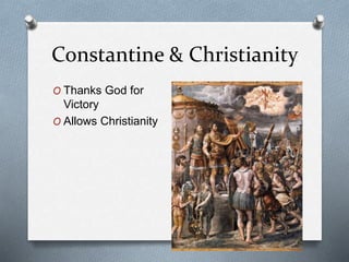 Diocletian & Constantine | PPTX