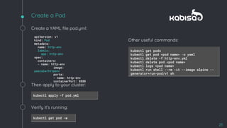 Kubernetes workshop -_the_basics | PPT