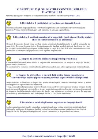 Ghid inspectie fiscala | PDF