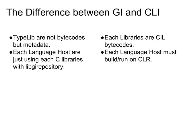 Introduce gobject introspection | PPT