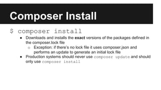 Nh php may 2014 - composer | PPTX