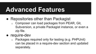 Nh php may 2014 - composer | PPT