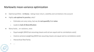 Bayesian Portfolio Allocation | PPT