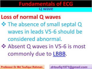Approach to a patient with Q wave abnormality in ECG | PPSX