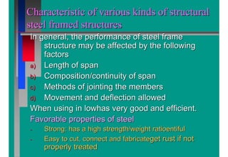 Multi storey structural steel structures | PDF