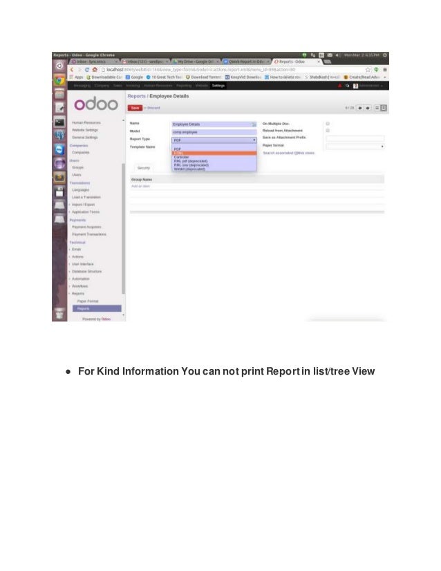 QWeb Report in odoo QWeb Report in odoo