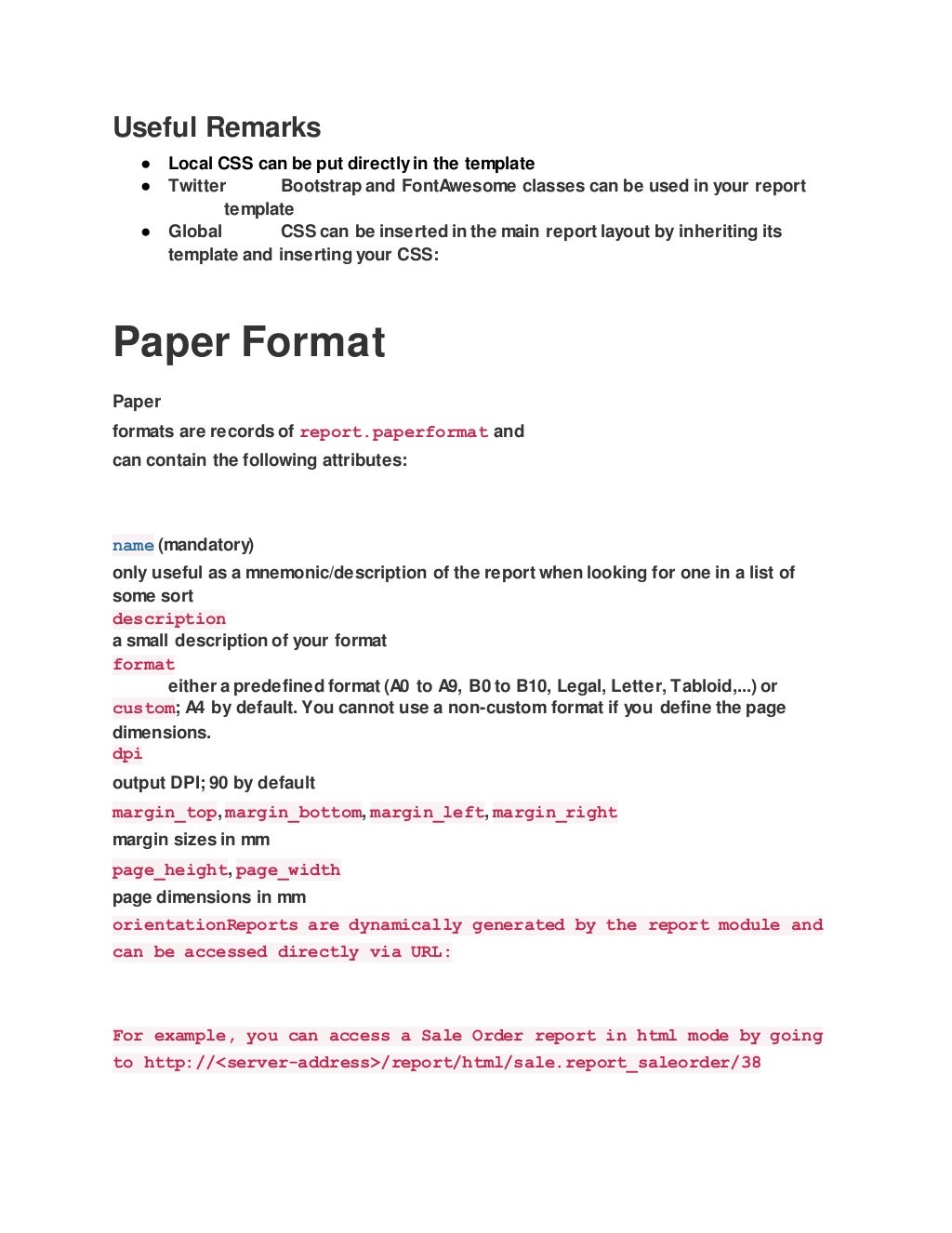 Qweb Report In Odoo