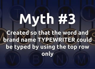 QWERTY or DVORAK? Debunking the Keyboard Layout Myths -- from GeeCON ...