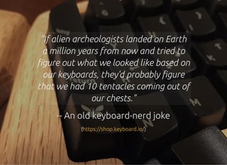 QWERTY or DVORAK? Debunking the Keyboard Layout Myths -- from GeeCON ...