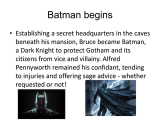 Batman | PPTX