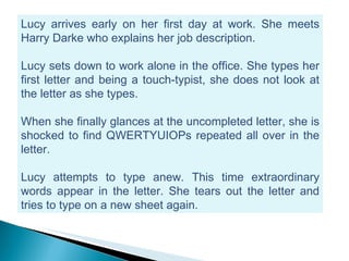 QWERTYUIOP by Vivien Alcock | PPT