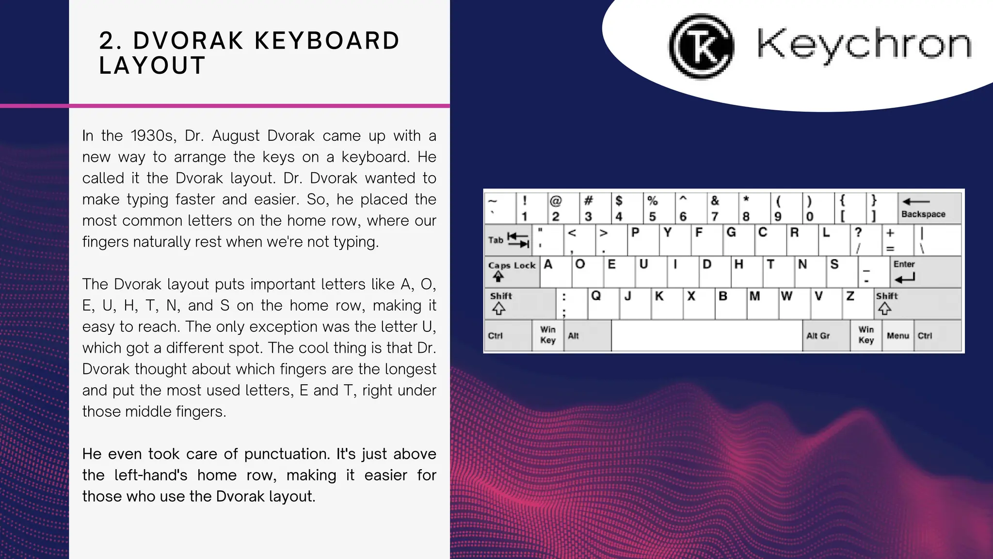 Comparing Qwerty Vs Dvorak Vs Colemak Keyboard Layouts Ppt