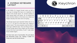 Comparing QWERTY vs Dvorak vs. Colemak Keyboard Layouts | PPT
