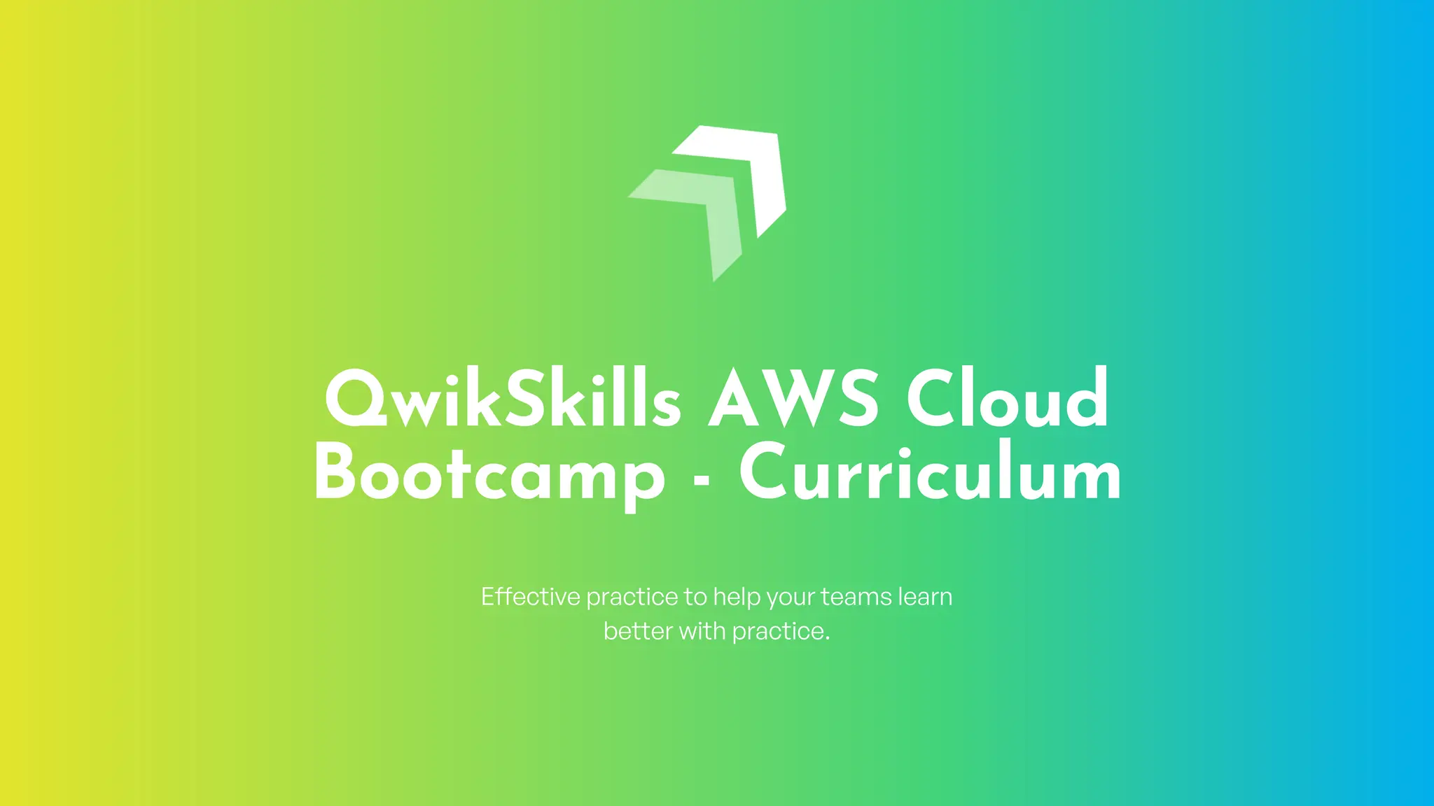 QwikSkills AWS Cloud Training - Curriculum.pdf
