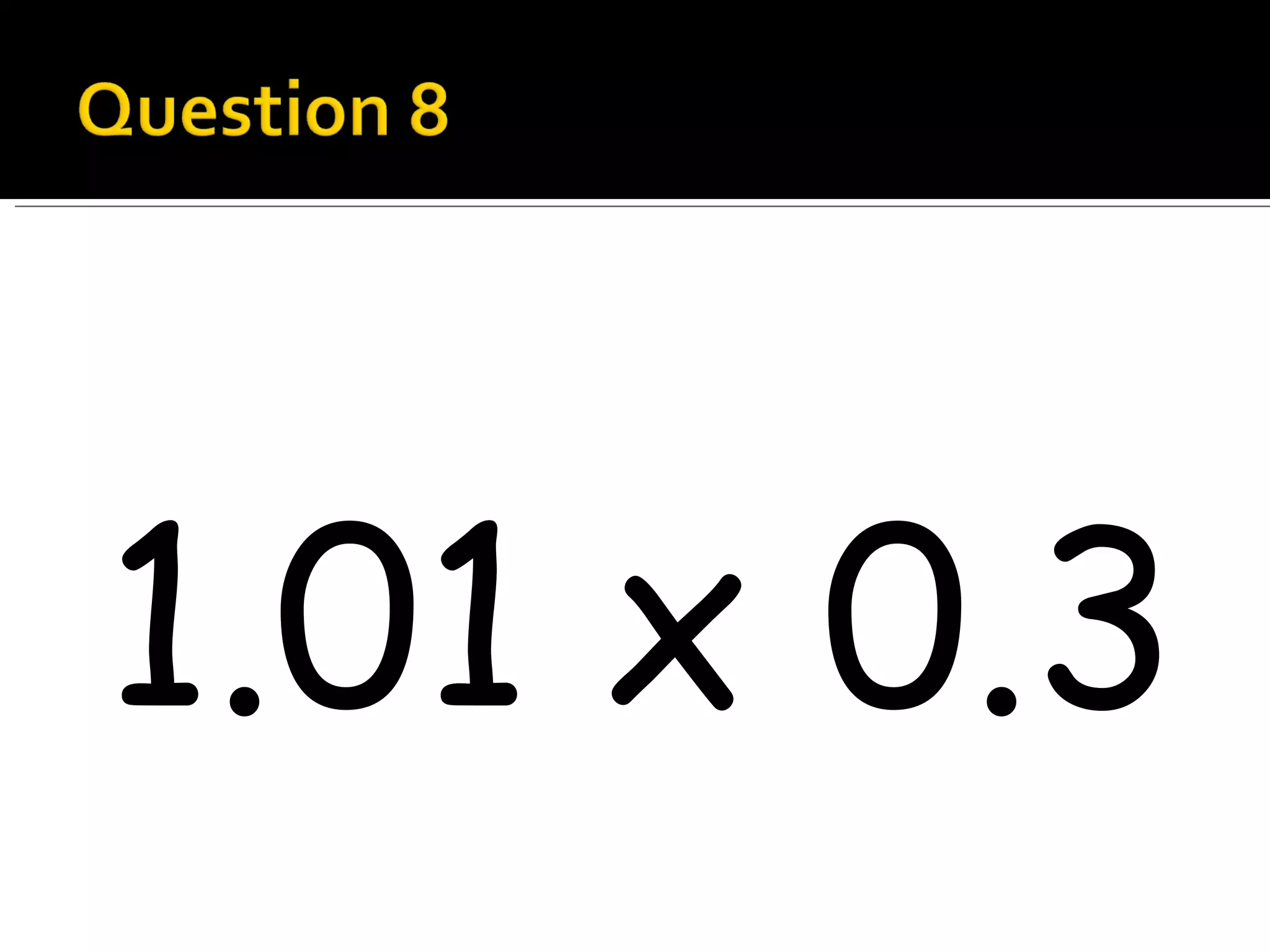 Qwizdom multiplying decimals | PPT