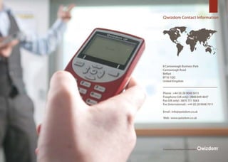 Qwizdom Corporate Brochure | PDF