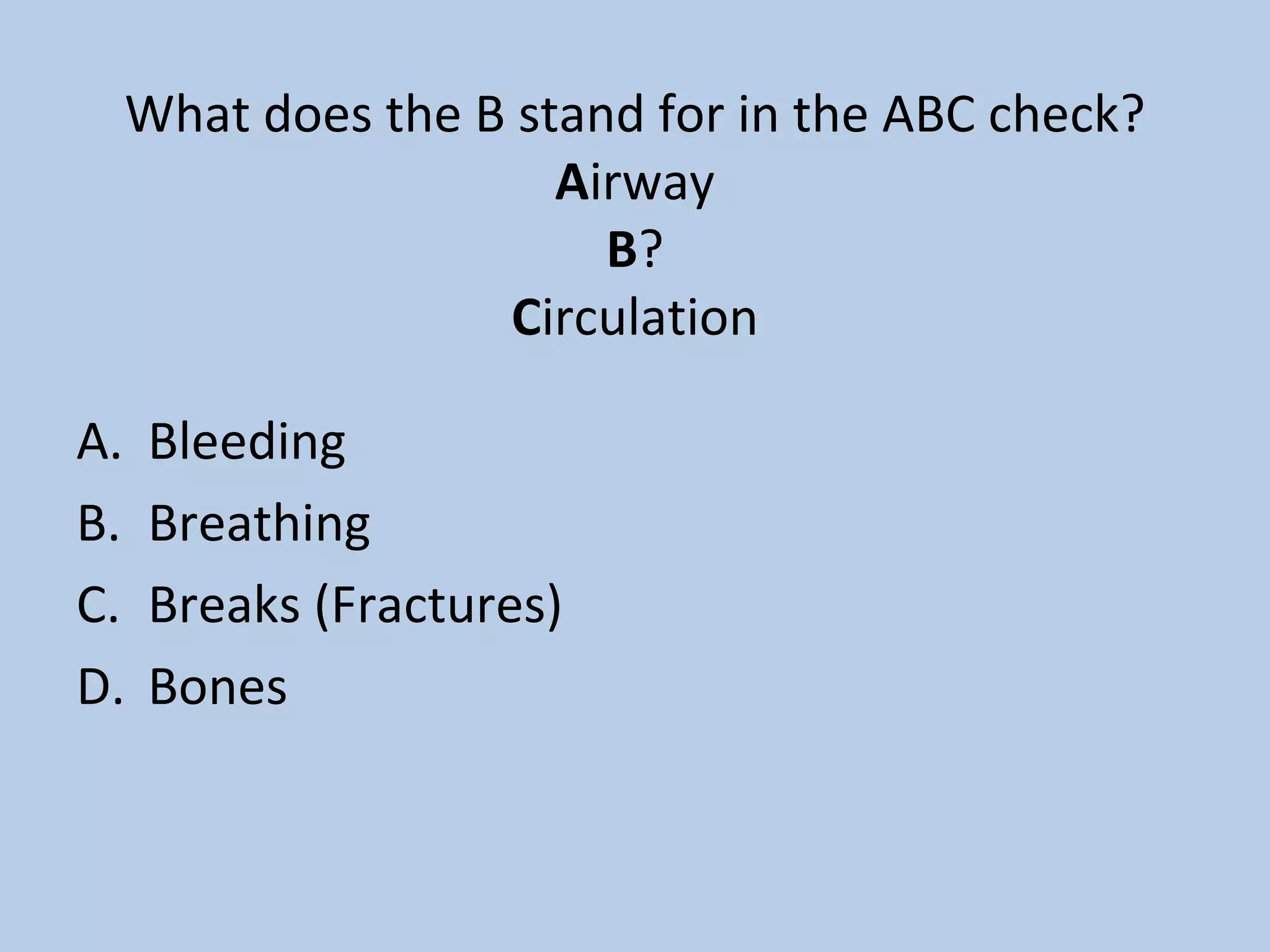 Qwizdom Interactive First Aid Quiz | PPT