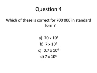 Qwizdom standard form | PPTX