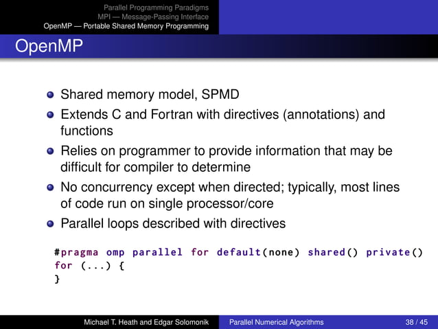 Parallel computing High performance computing .pdf