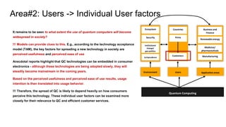 Framework for understanding quantum computing use cases from a ...
