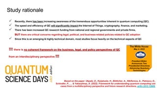 Framework for understanding quantum computing use cases from a multidisciplinary perspective and ...