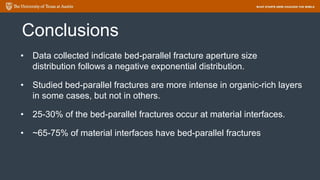 Chracterizing bed-parallel fractures in shale | PDF | Geology | Science