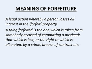 What Is Forfeiture? Definition And How It Works In, 43% OFF