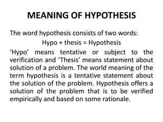 Research methodology Chapter 5 | PPTX