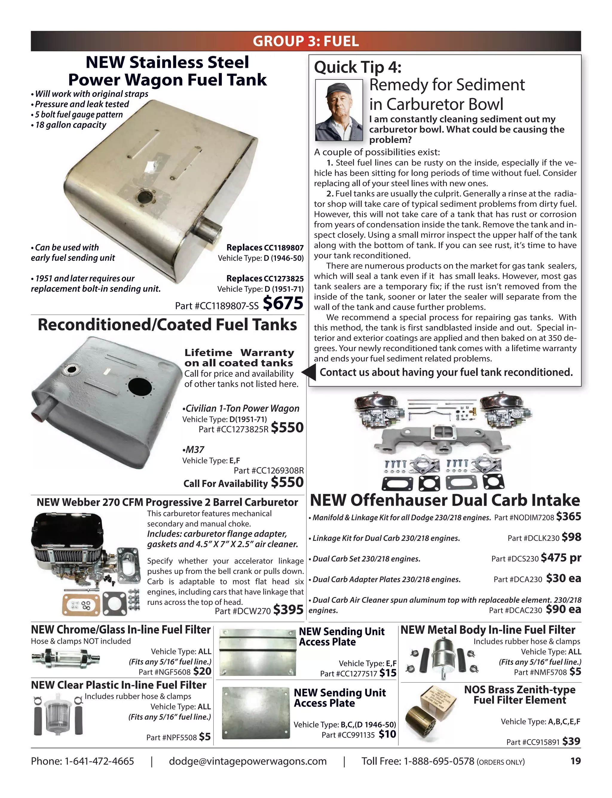 Complete 2016 Vintage Power Wagons Parts Catalog | PDF