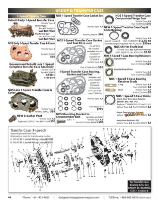 Complete 2016 Vintage Power Wagons Parts Catalog | PDF