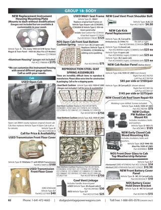 Complete 2016 Vintage Power Wagons Parts Catalog | PDF