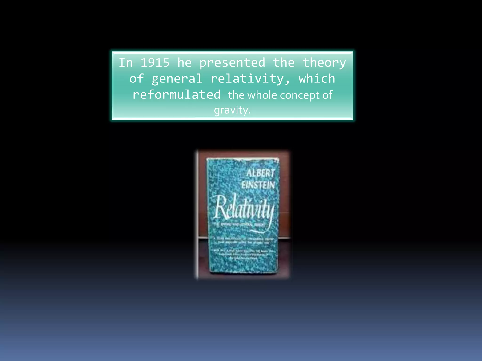 TIMELINE OF ALBERT EINSTEIN'S LIFE | PPTX