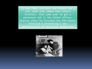 TIMELINE OF ALBERT EINSTEIN'S LIFE | PPTX