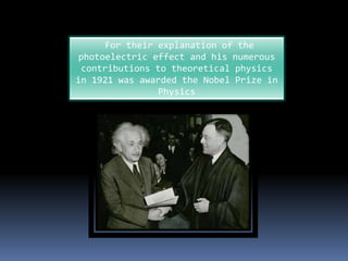 TIMELINE OF ALBERT EINSTEIN'S LIFE | PPTX