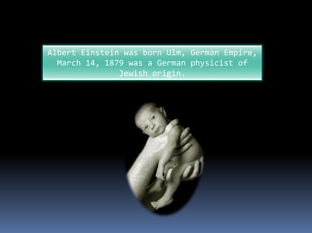 TIMELINE OF ALBERT EINSTEIN'S LIFE | PPTX