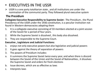 Plural executive system | PPTX