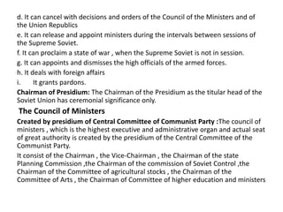 Plural executive system | PPTX