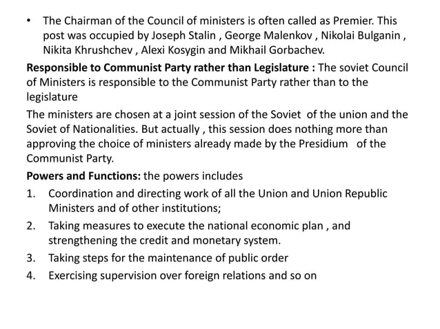 Plural executive system | PPTX | Civic affairs | Politics