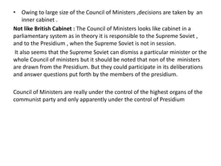 Plural executive system | PPTX