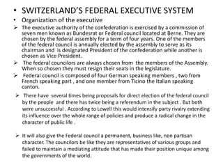 Plural executive system | PPTX